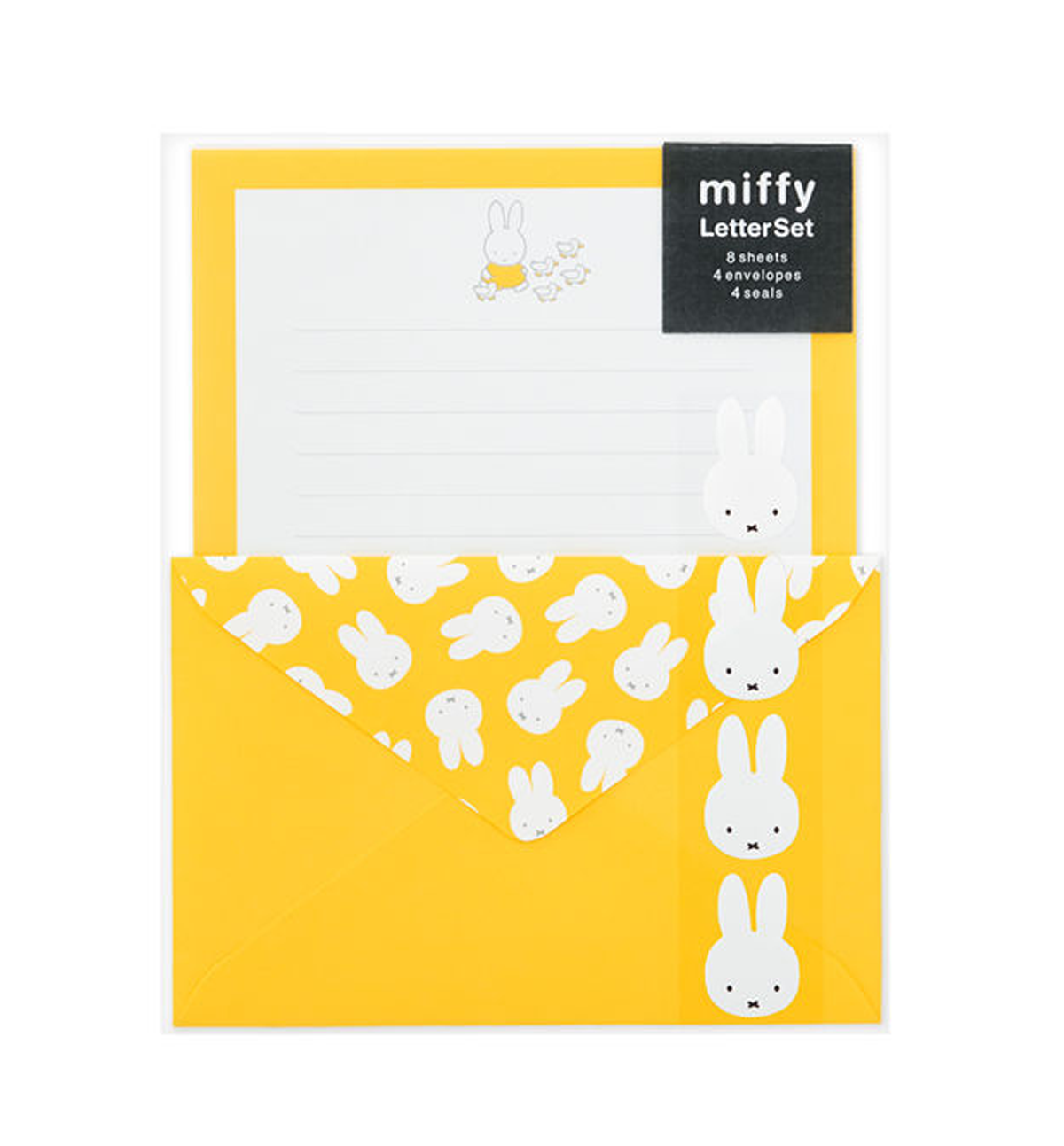 Miffy Letter Set [Miffy & Ducks-Yellow]