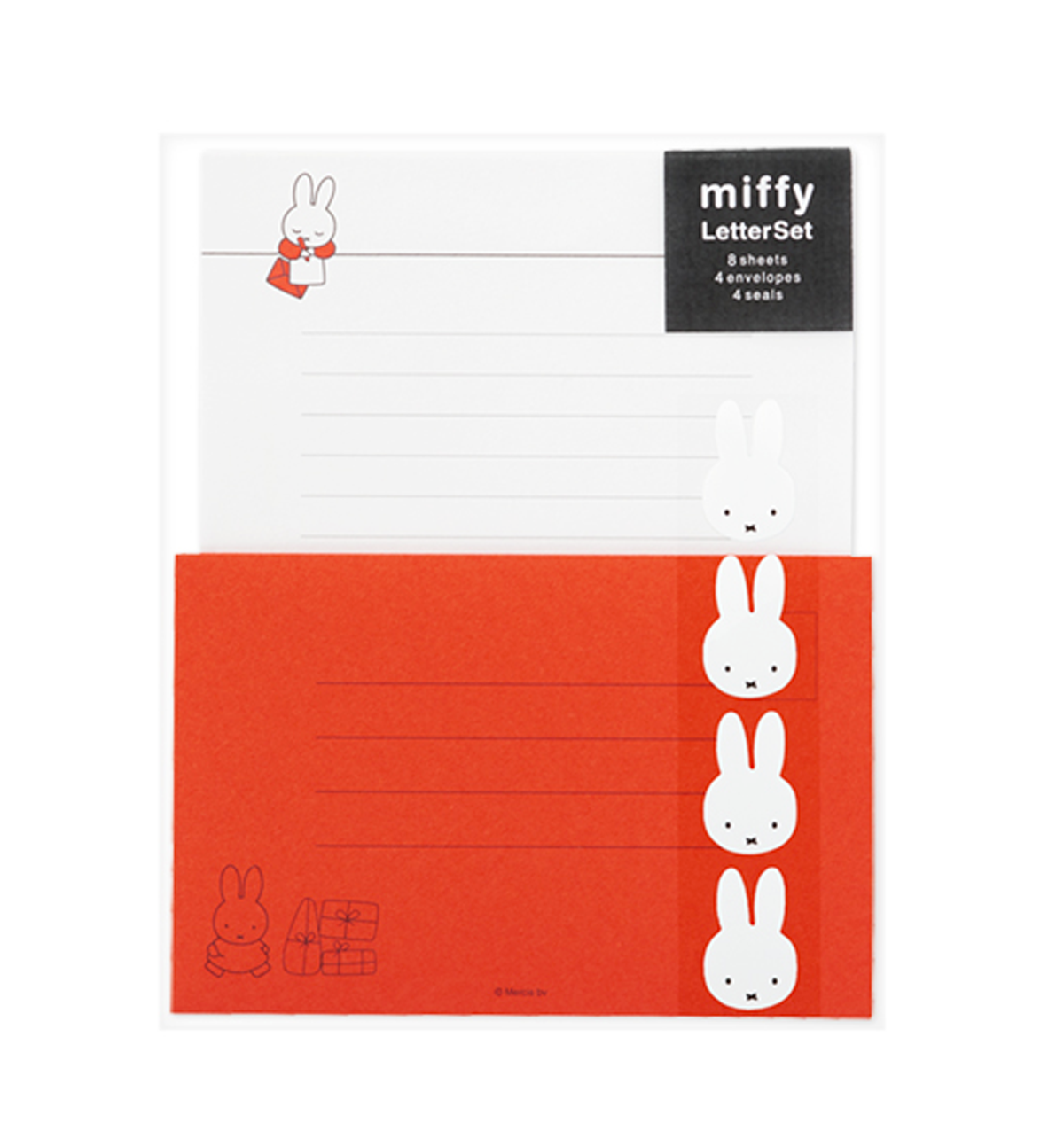 Miffy Letter Set [Miffy Writing-Red]
