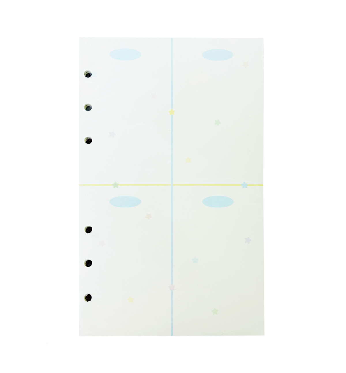 A6 Star Candy Weekly Paper Refill