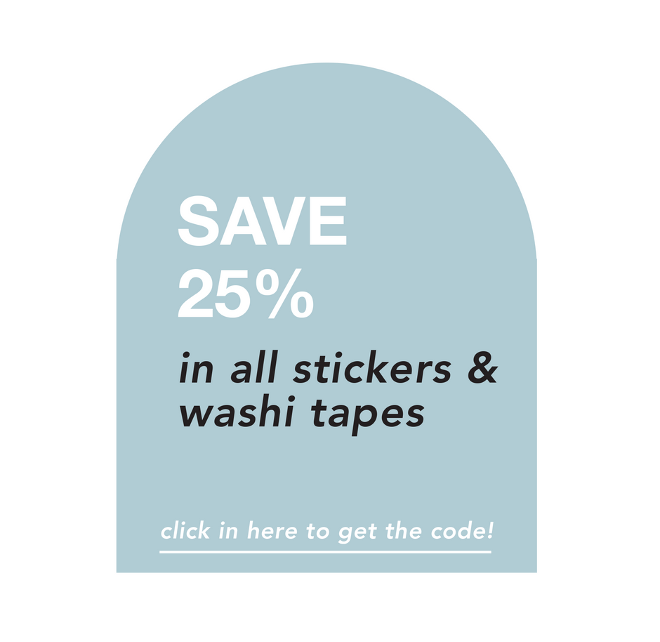 Month Week Day Sticker Pack [24 Sheets]