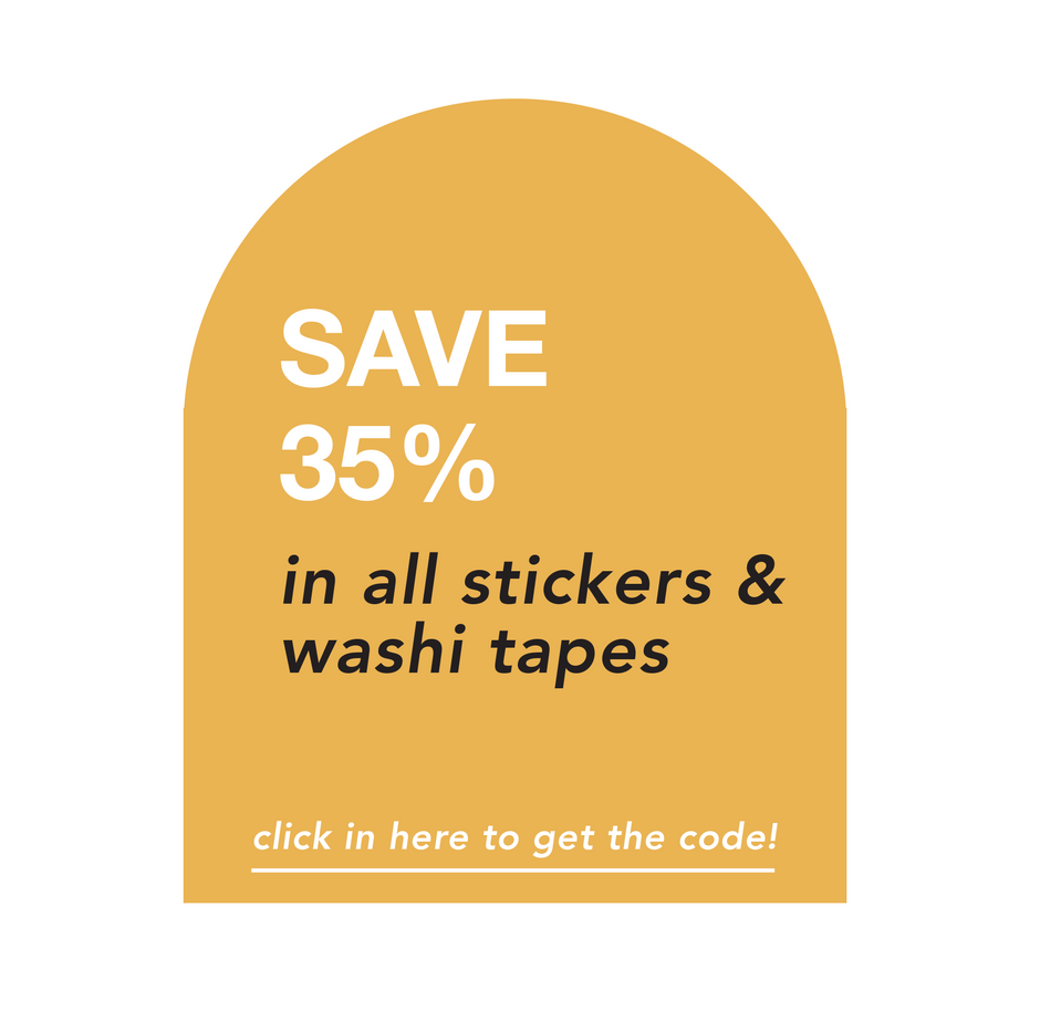 Month Week Day Sticker Pack [24 Sheets]