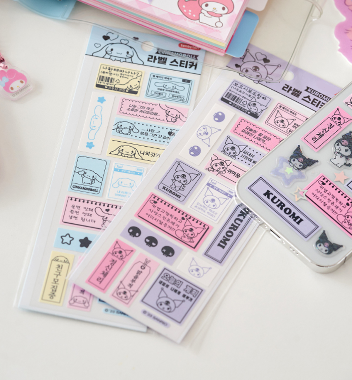Sanrio Label Seal Sticker [4 Designs]