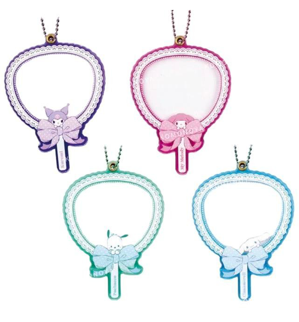 Sanrio Acrylic Charm Keyring [Fan]