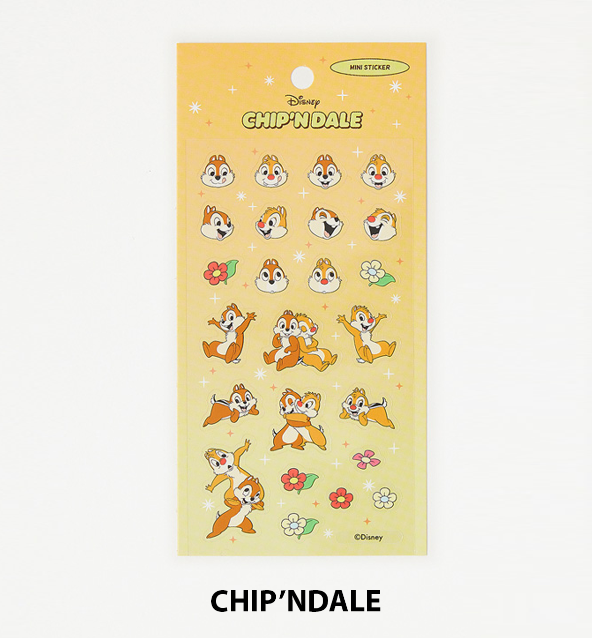 Disney Mini Sticker [Dumbo, Chip'NDale & Thumper]