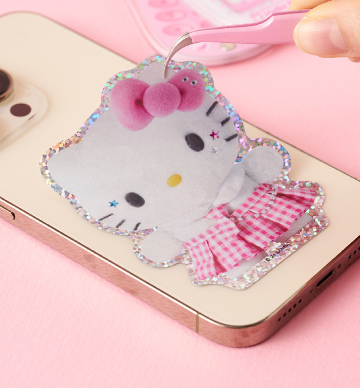 High Teen Hello Kitty Hologram Big Sticker Set