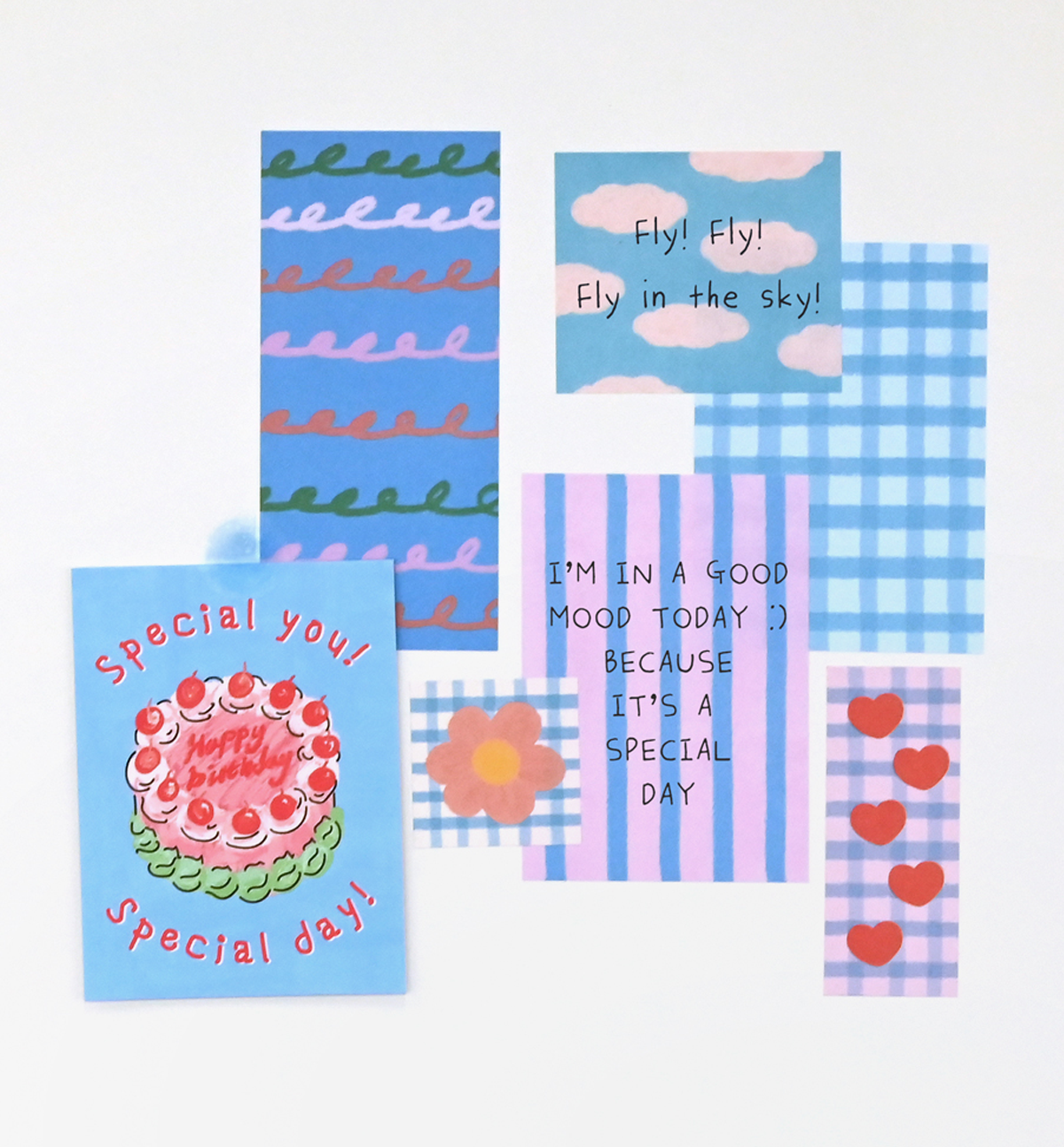 Unmatched Friends Pattern Sticker Pack Ver. 2 [102 Stickers]