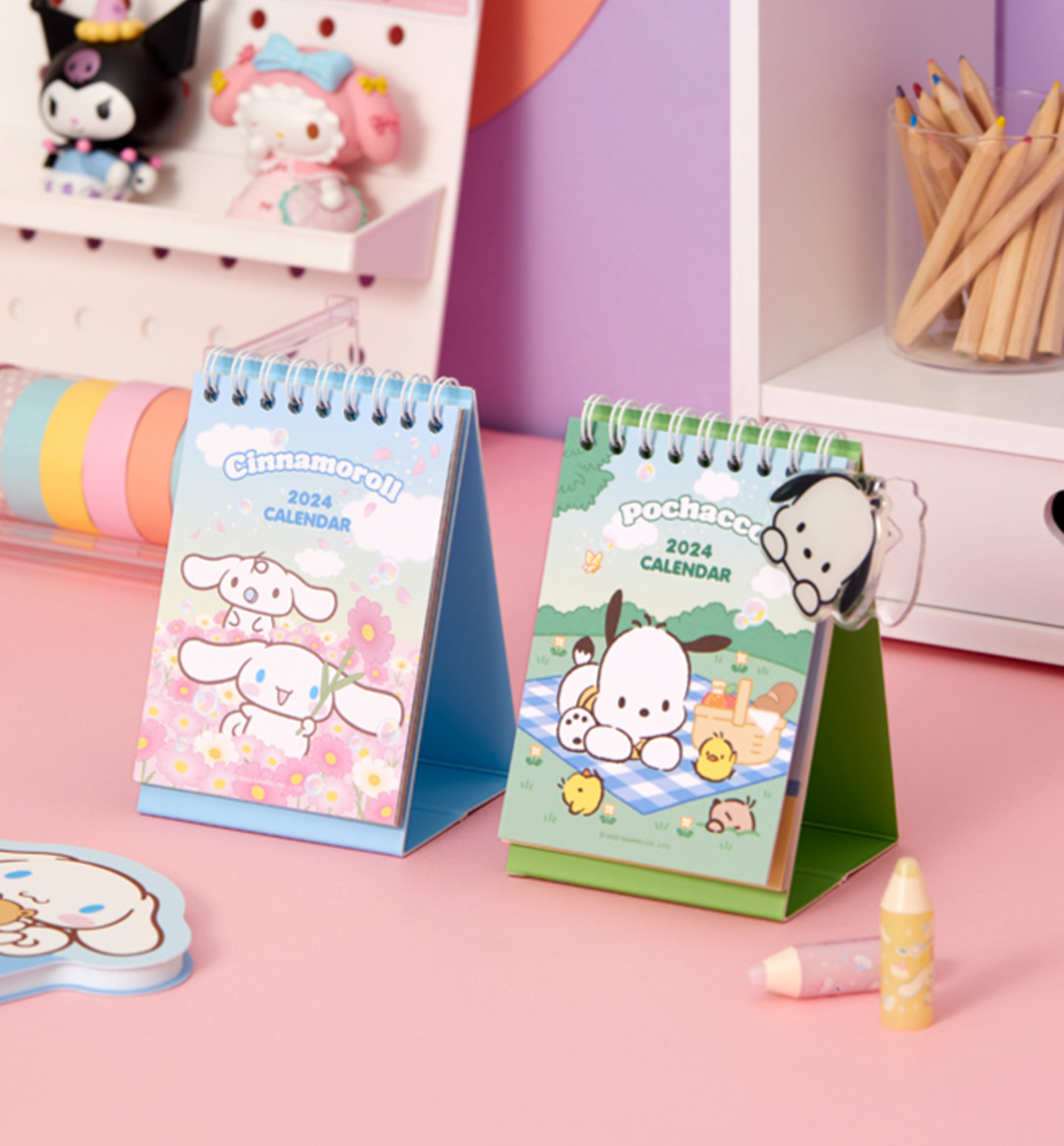 2024 Sanrio Characters Mini Desk Calendar [4 Designs]
