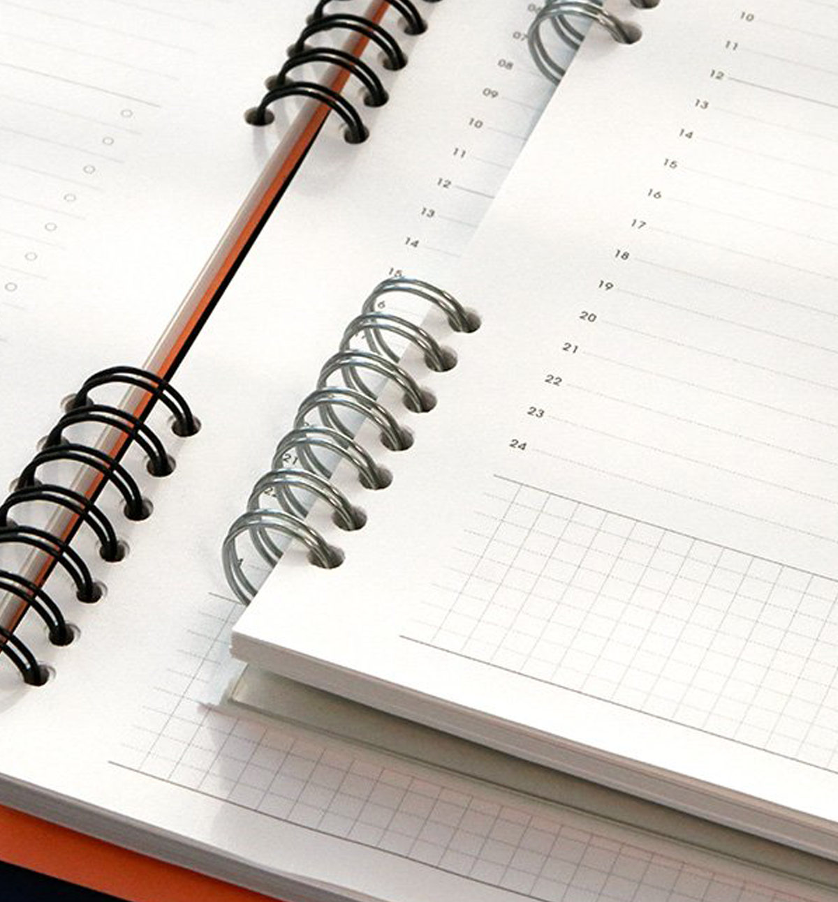 A5 Compact Daily Work Log Notebook [4 Colors]