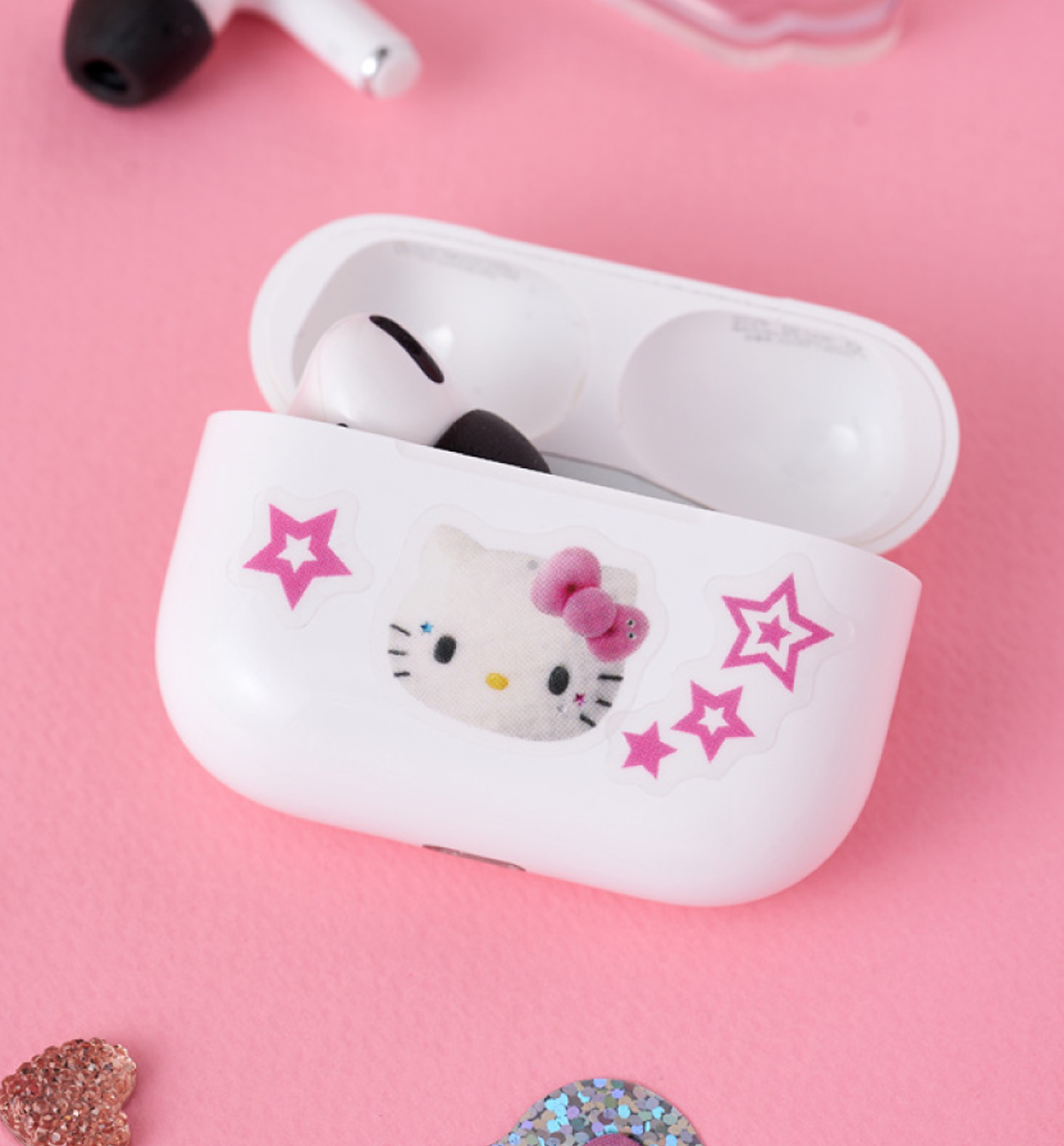 High Teen Hello Kitty Clear Seal Sticker