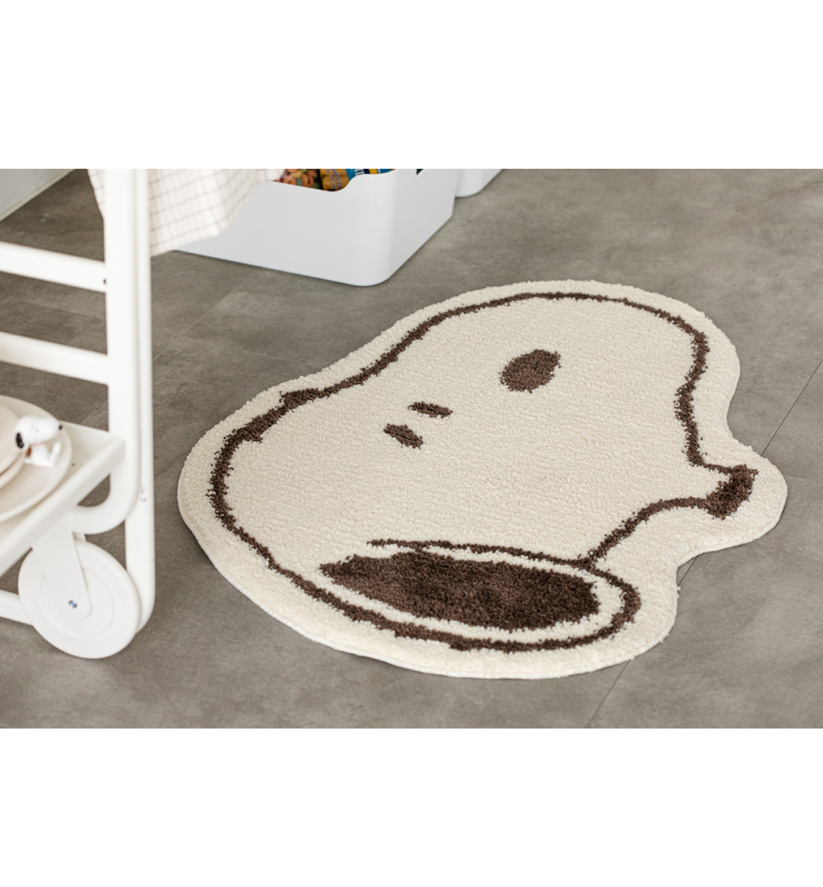 Snoopy Face Rug