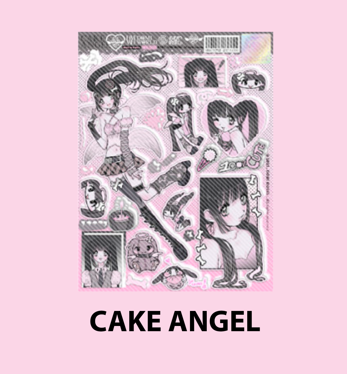 Domi World Velvet Sticker [6 Designs]