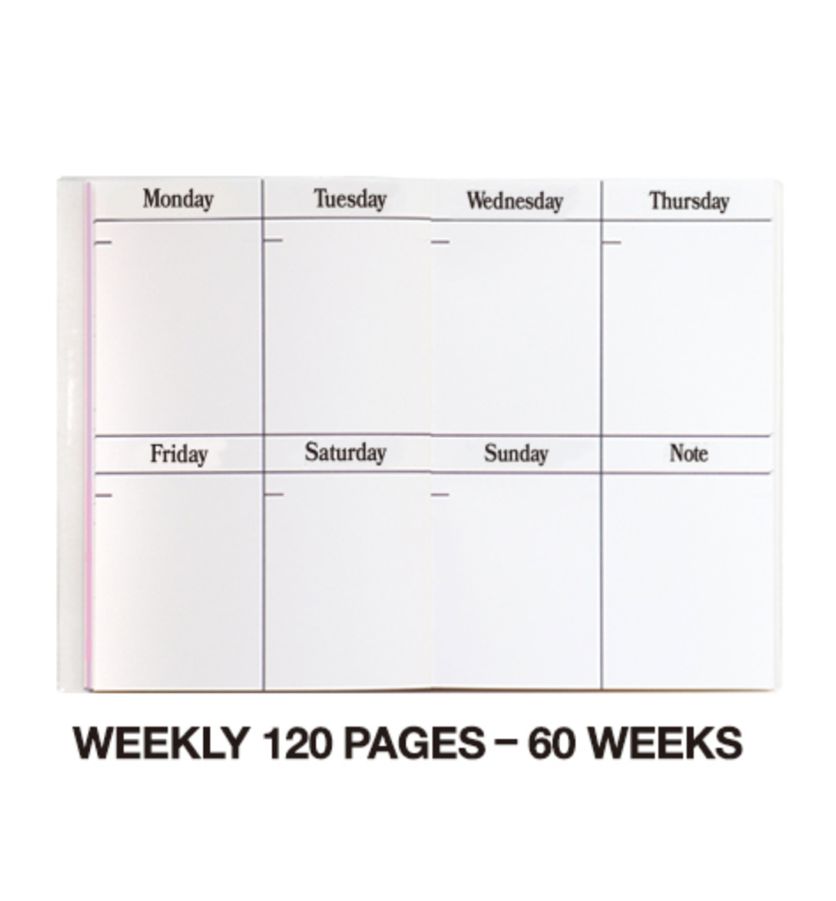 Plans For Dream Weekly Planner