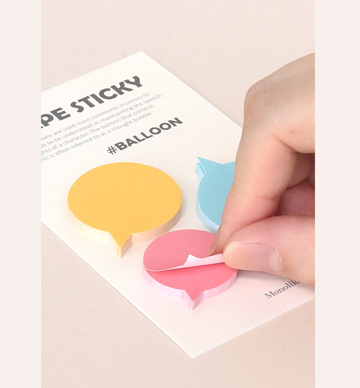Shape Infographic Sticky Note