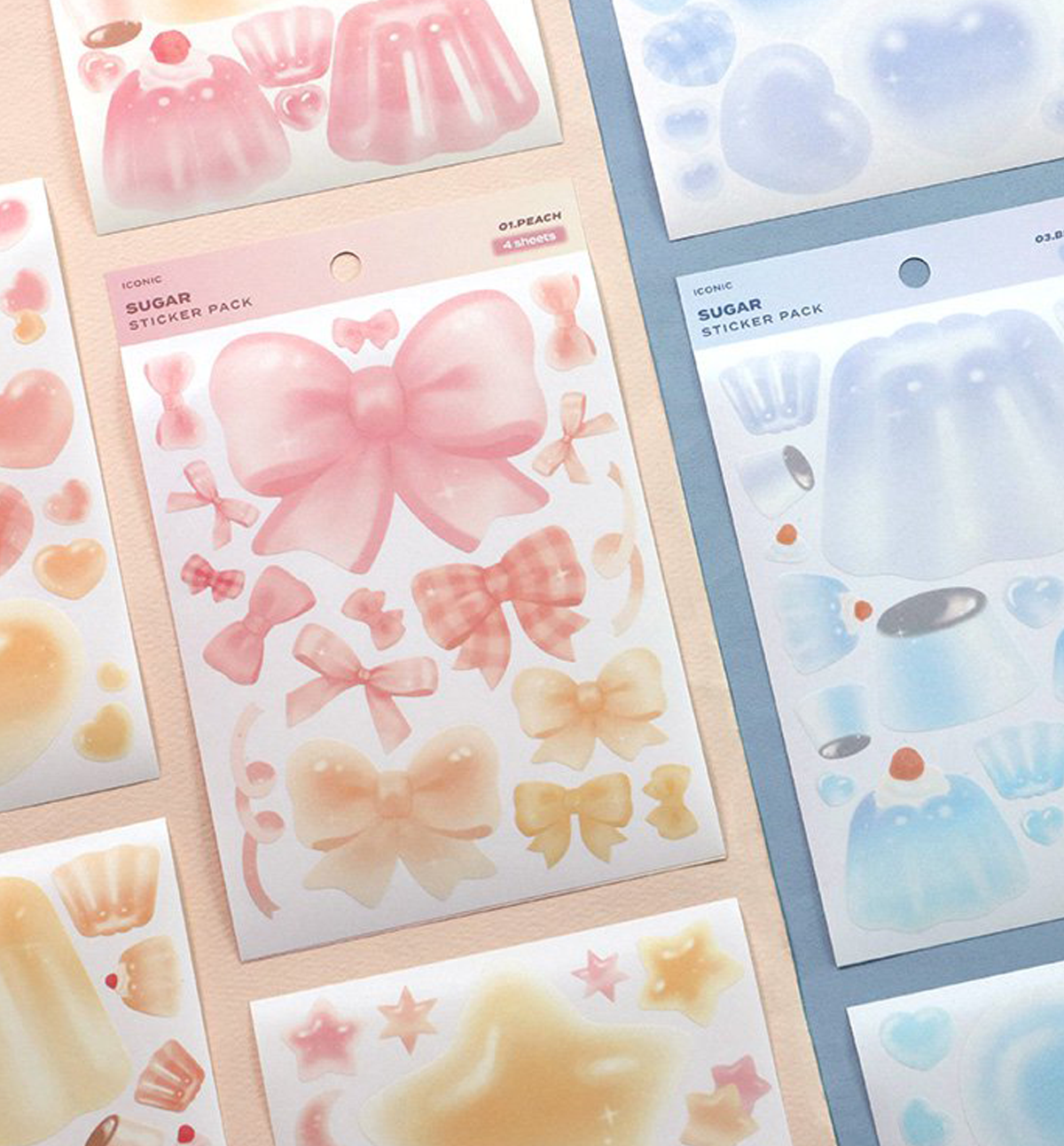 Sugar Sticker Pack [4 Sheets]