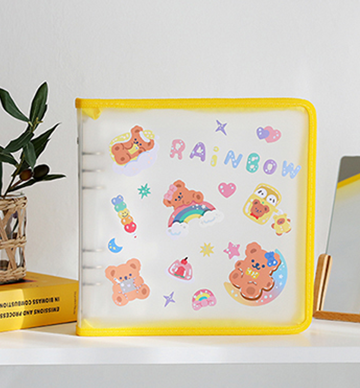 A5 Wide Clear Pocket File [Double-Sided]