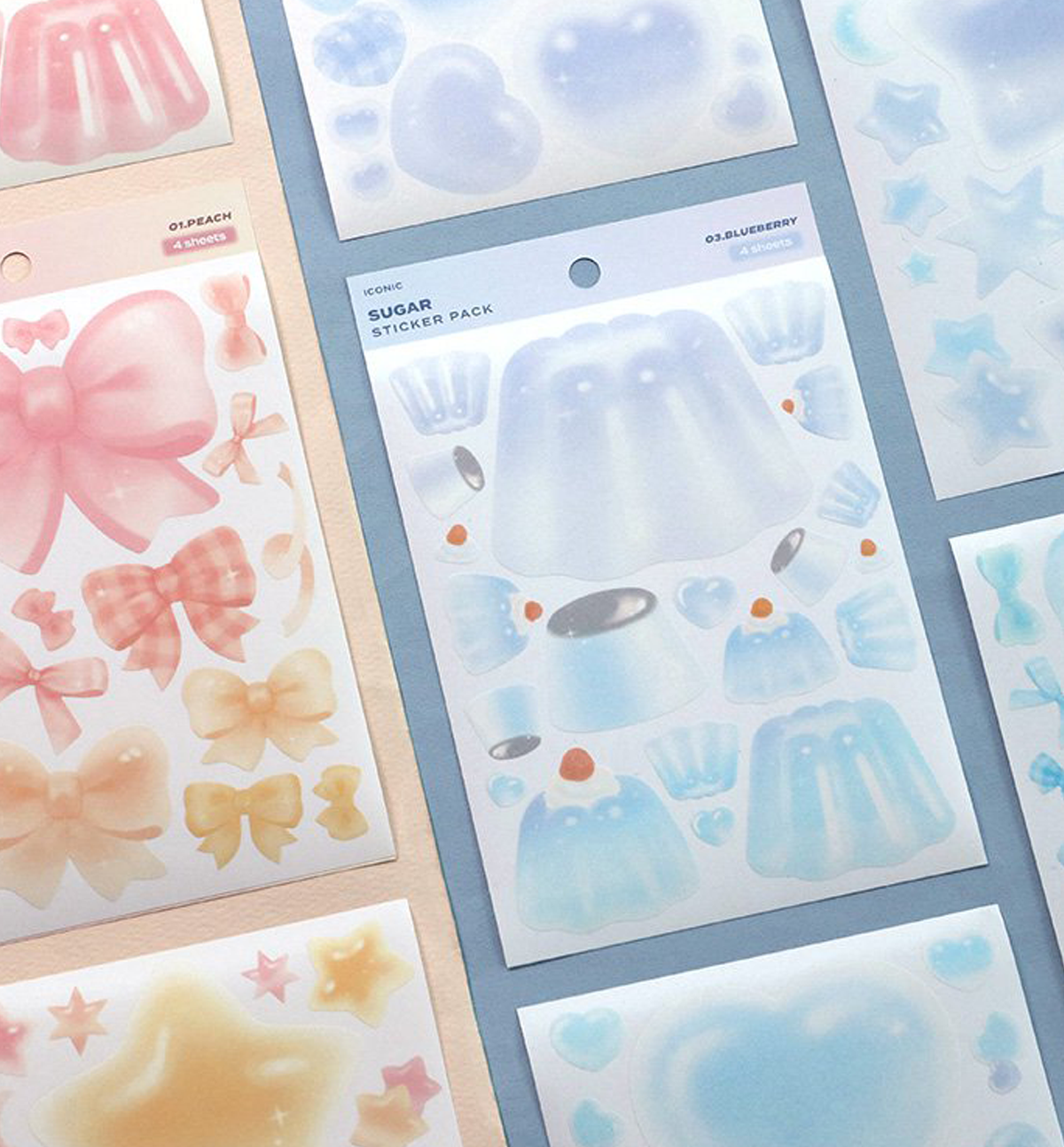 Sugar Sticker Pack [4 Sheets]