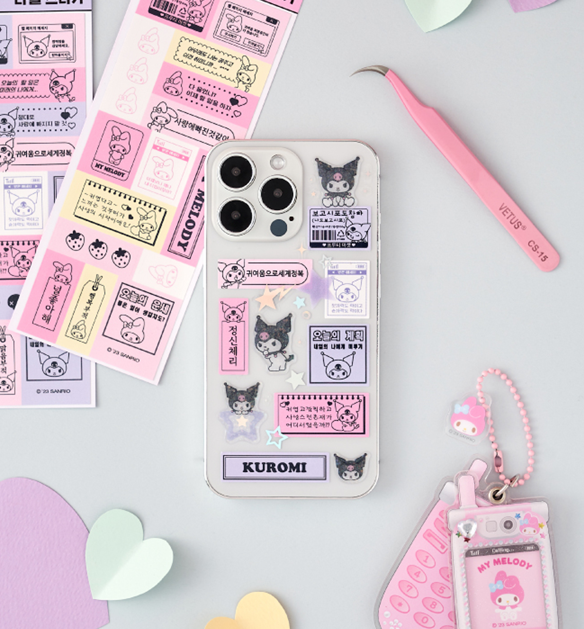 Sanrio Label Seal Sticker [4 Designs]