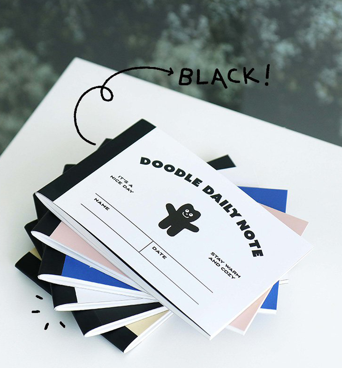 Doodle Daily Note Planner [1 Month]