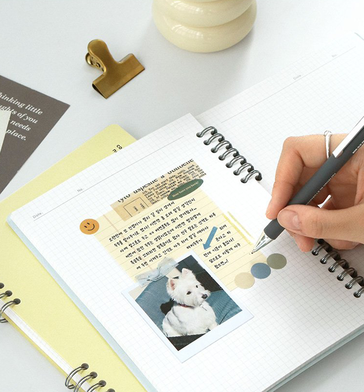 A5 Compact Grid Notebook [4 Colors]