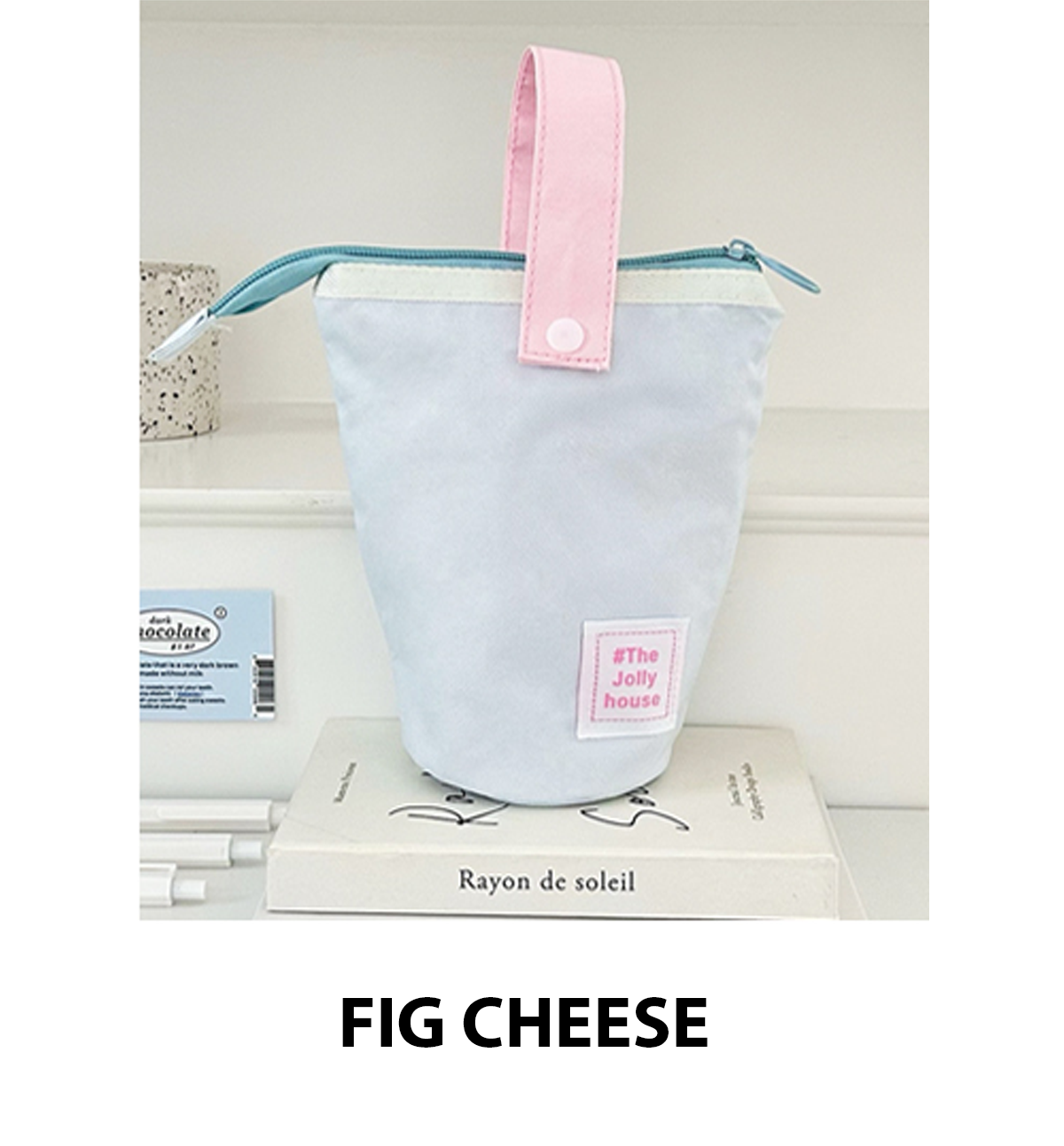 Brisk Style Pastel Standing Pencil Case [4 Colors]