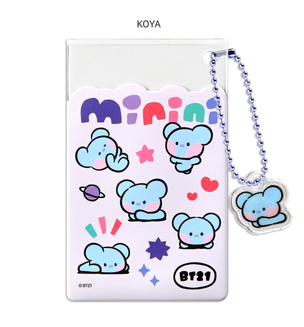 BT21 Minini Clear Card Pocket