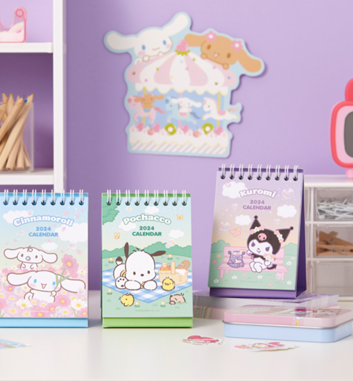 2024 Sanrio Characters Mini Desk Calendar [4 Designs]