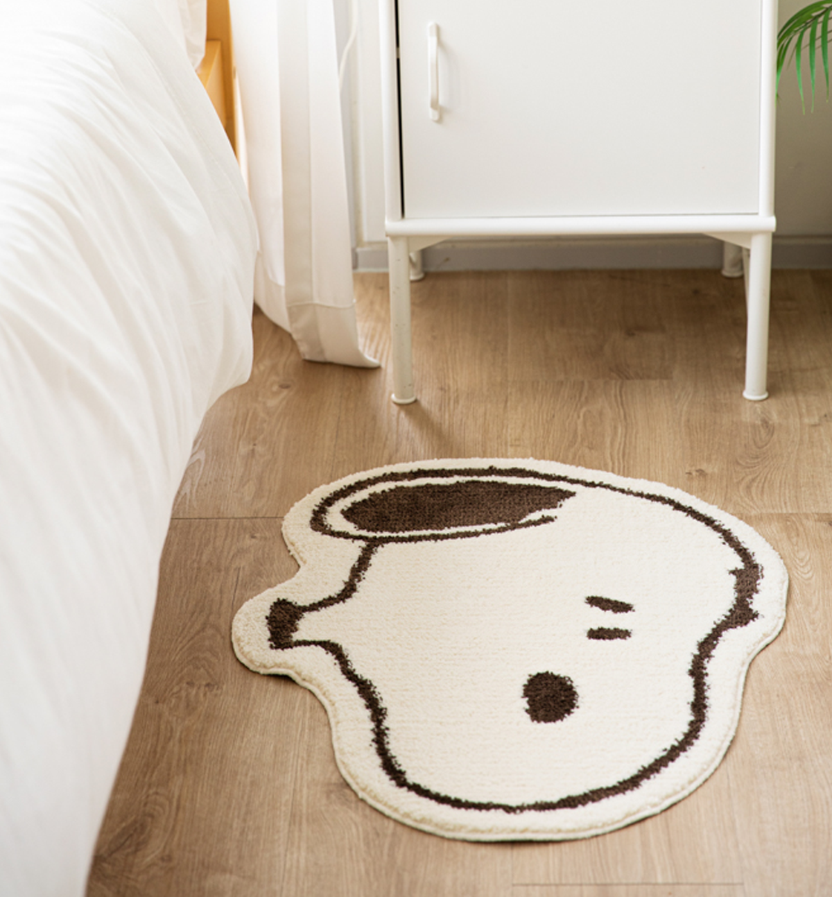 Snoopy Face Rug