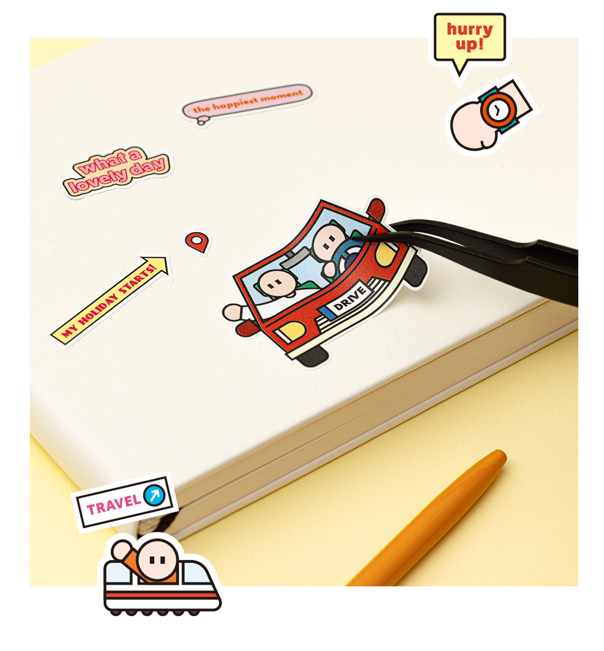 Simpler Daily Point Sticker Pack [6 Sheets]