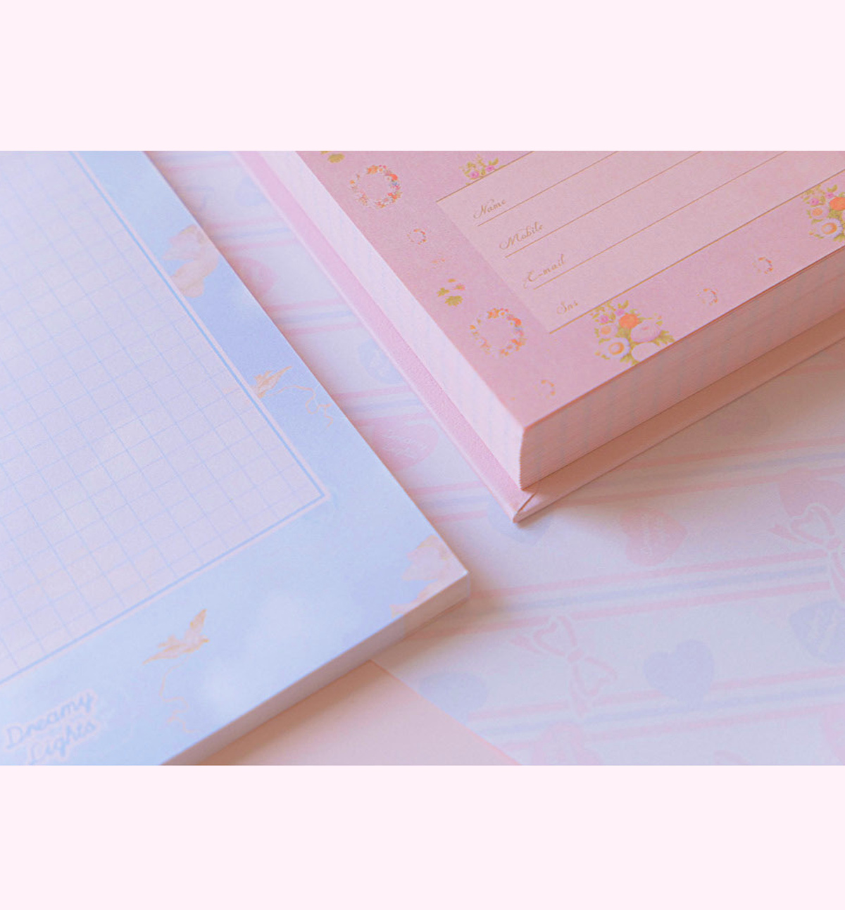 A4 Dreamy Pattern 2-Way Paper
