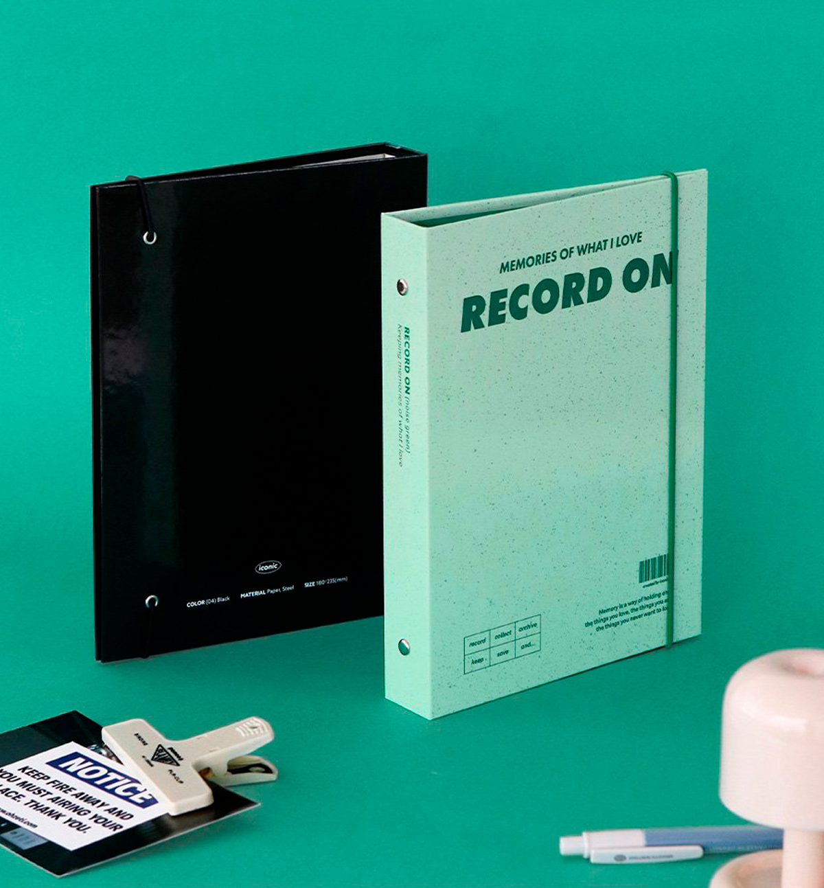 A5 Records On Binder