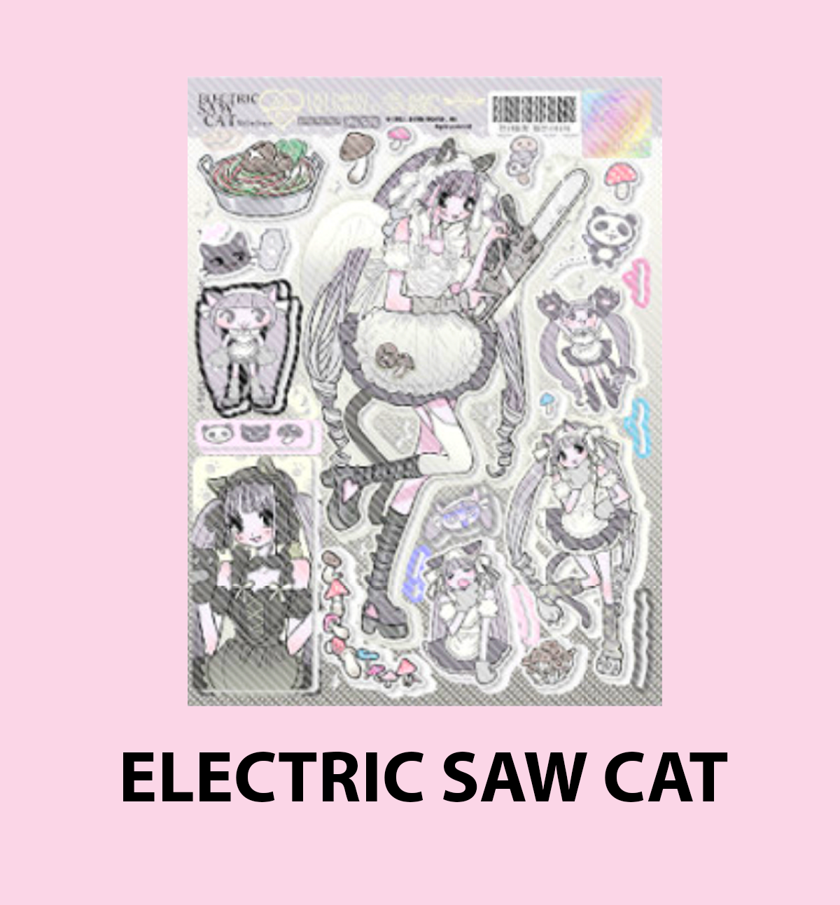 Domi World Velvet Sticker [6 Designs]