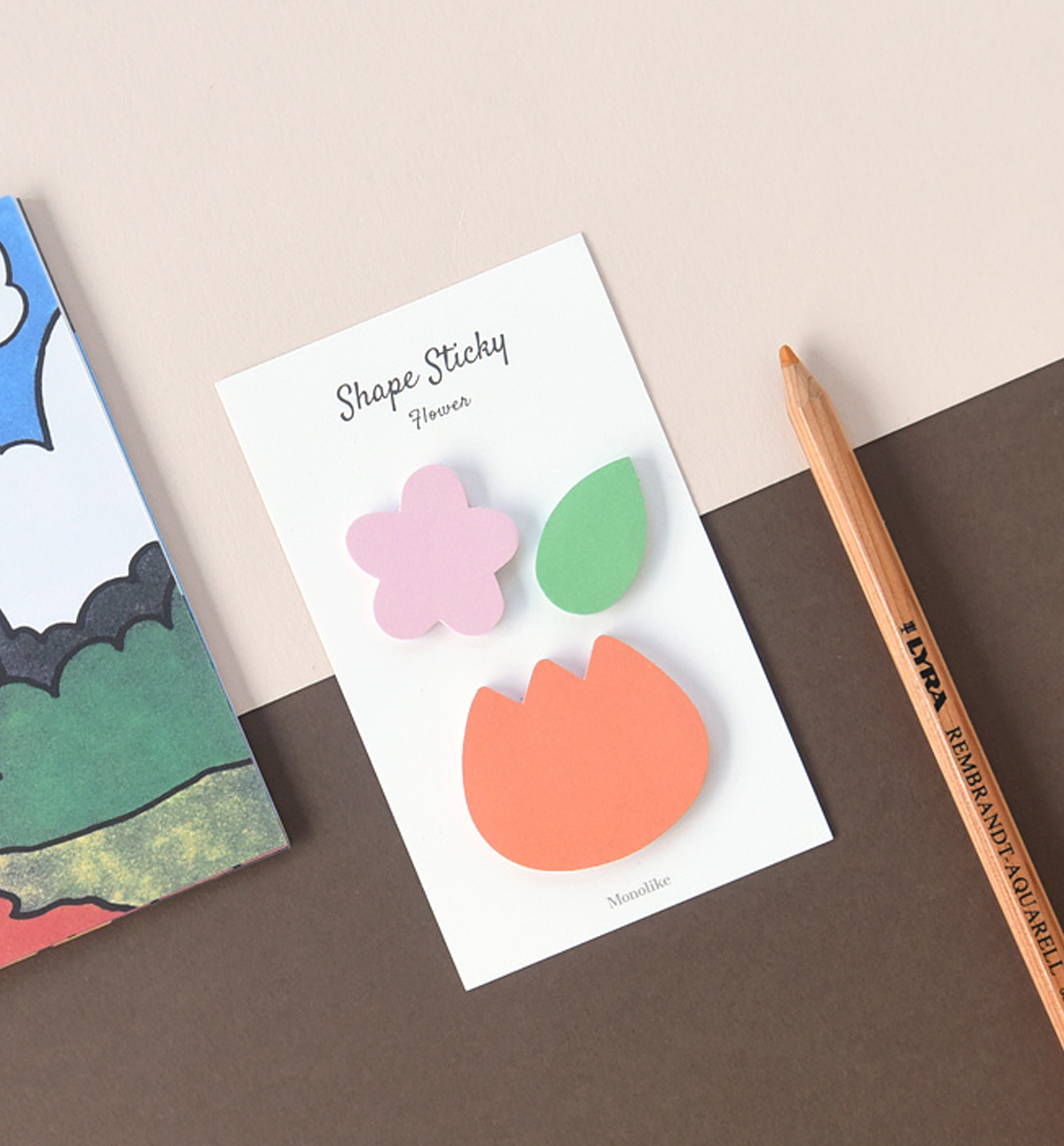 Shape Silhouette Sticky Note