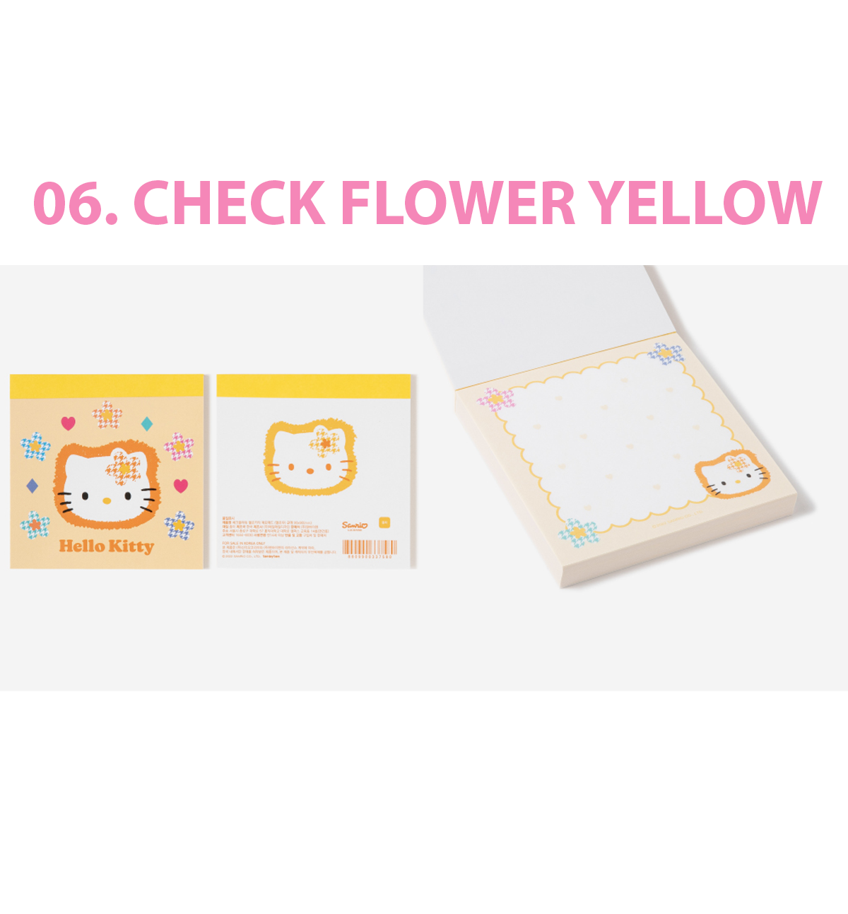 Hello Kitty Memopad [10 Designs]