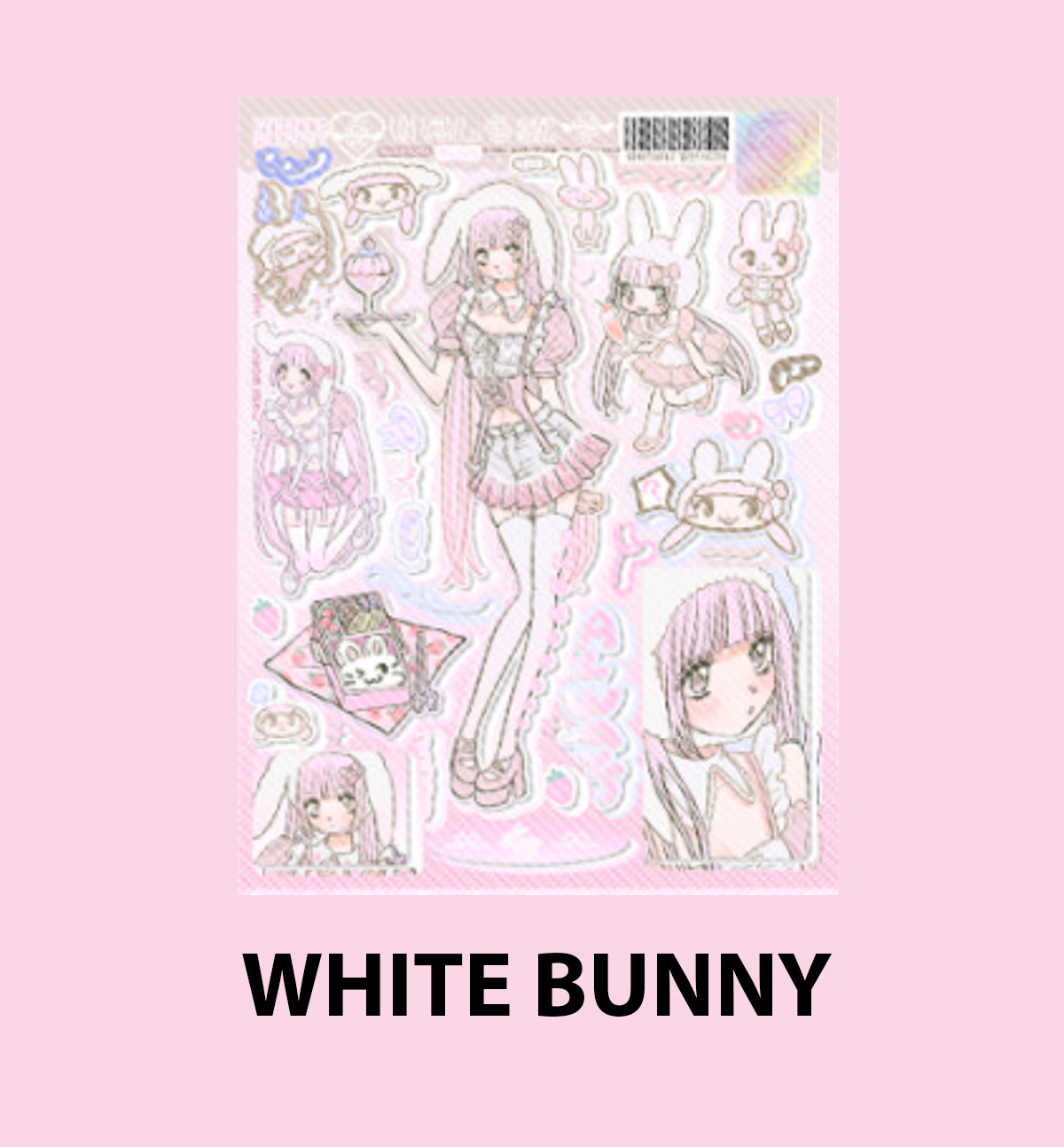 Domi World Velvet Sticker [6 Designs]