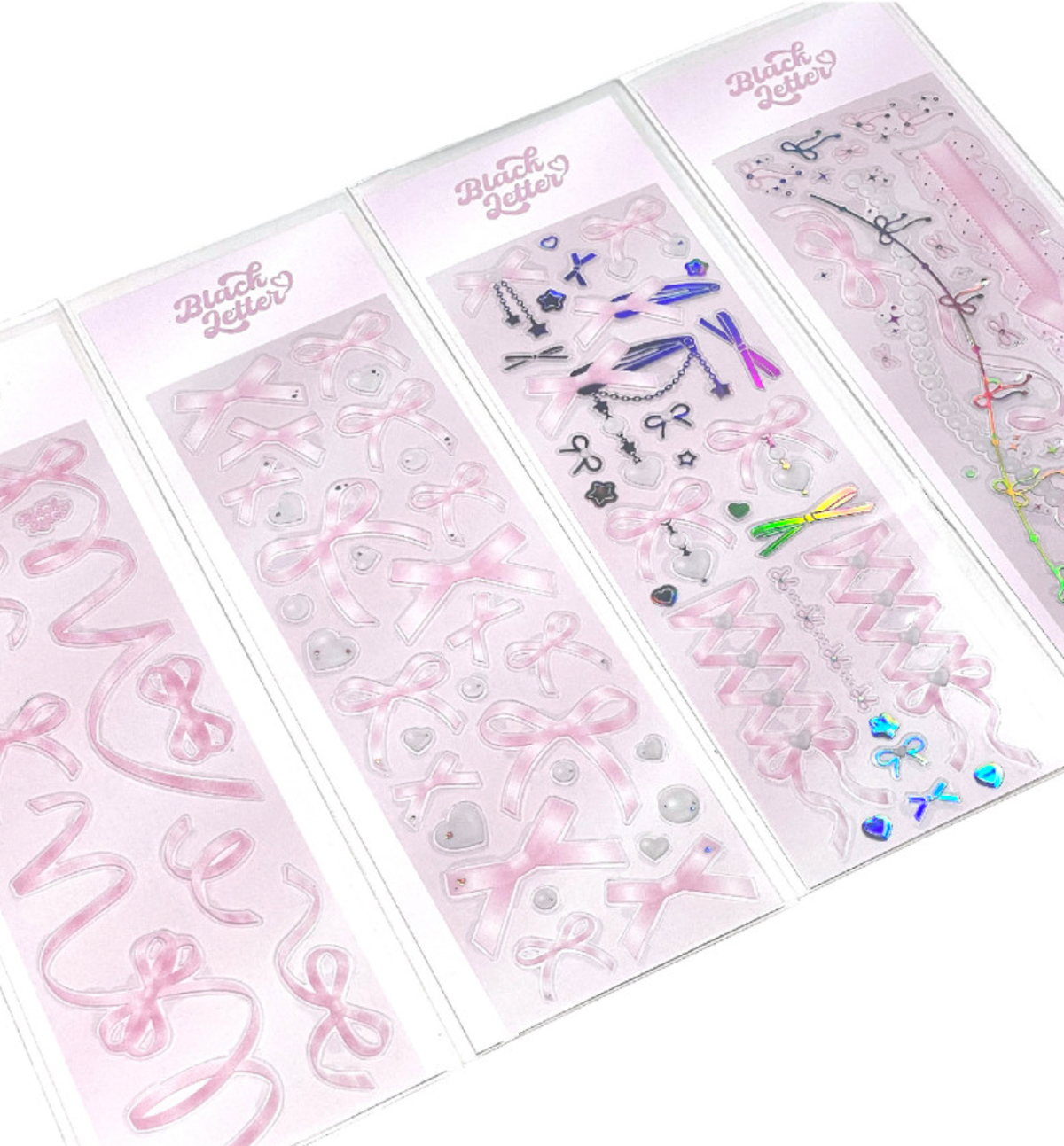 Satin Ribbon Seal Sticker