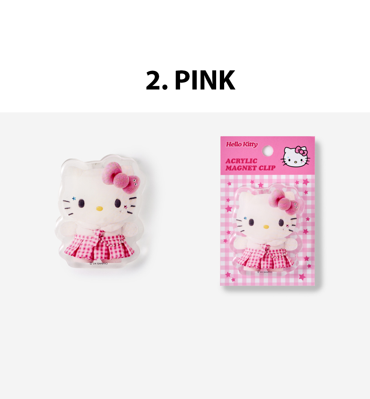 High Teen Hello Kitty Acrylic Magnet Clip