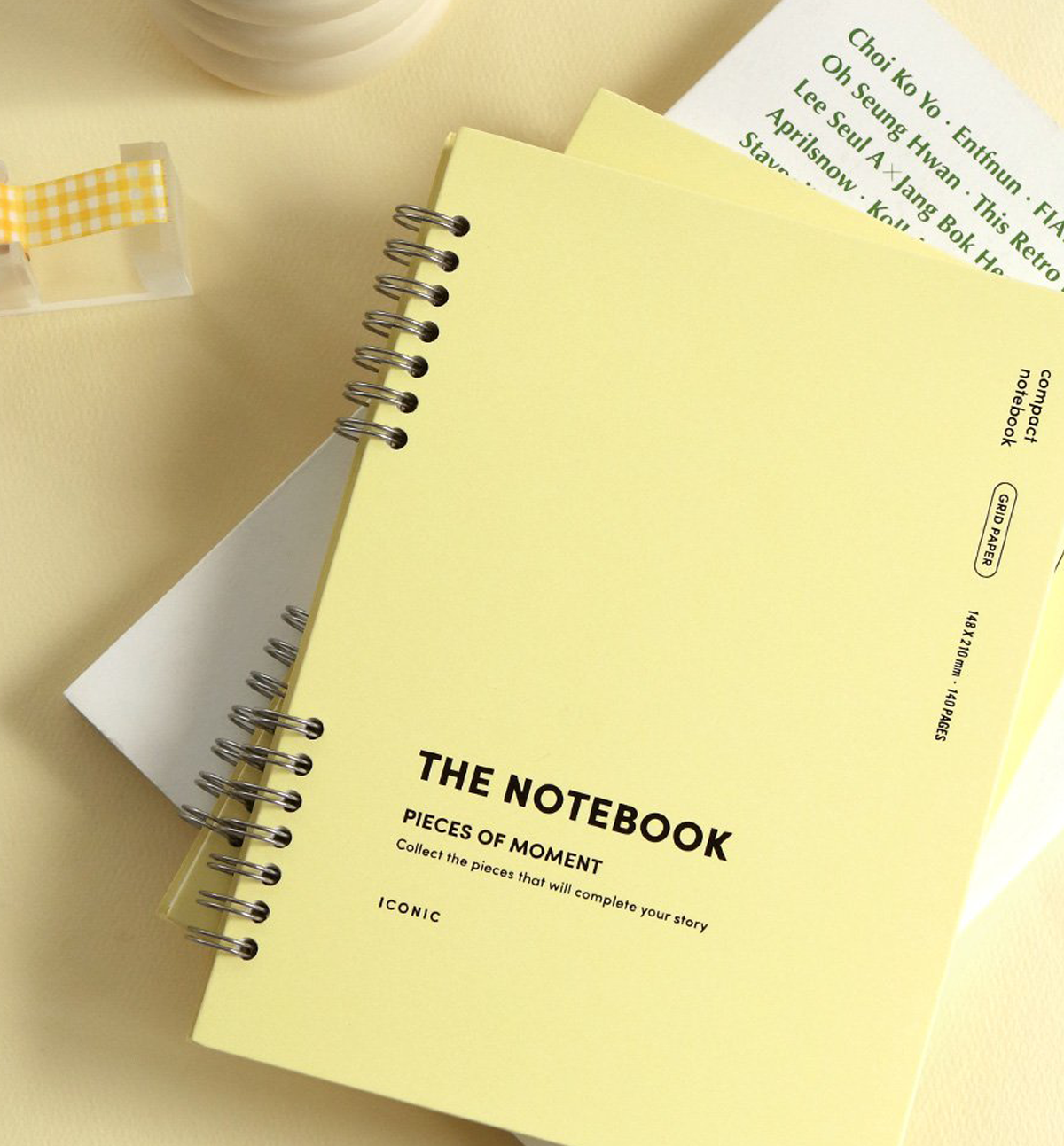 A5 Compact Grid Notebook [4 Colors]