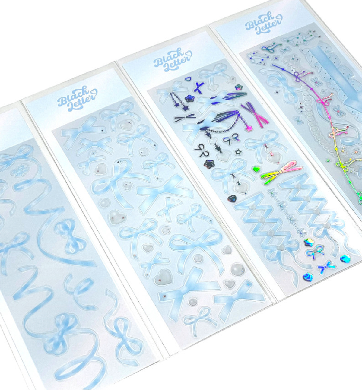 Satin Ribbon Seal Sticker