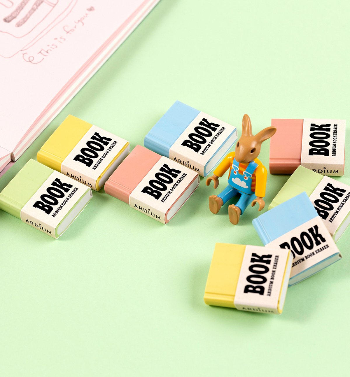 Notebook Eraser [4 Colors]