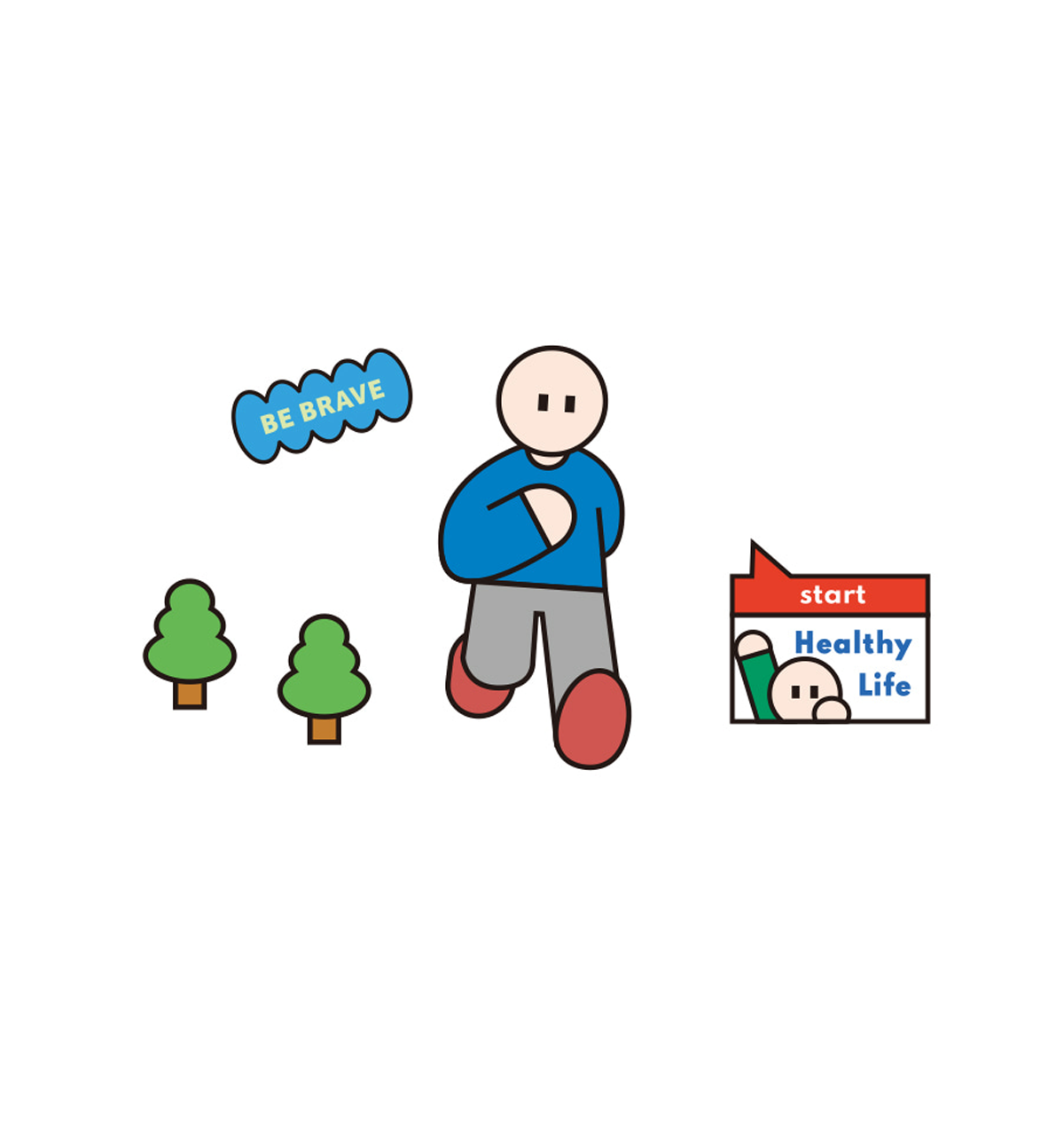 Simpler Daily Point Sticker Pack [6 Sheets]