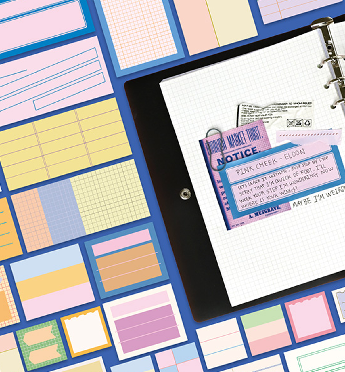 Message & Label Sticker Pack [102 Stickers]