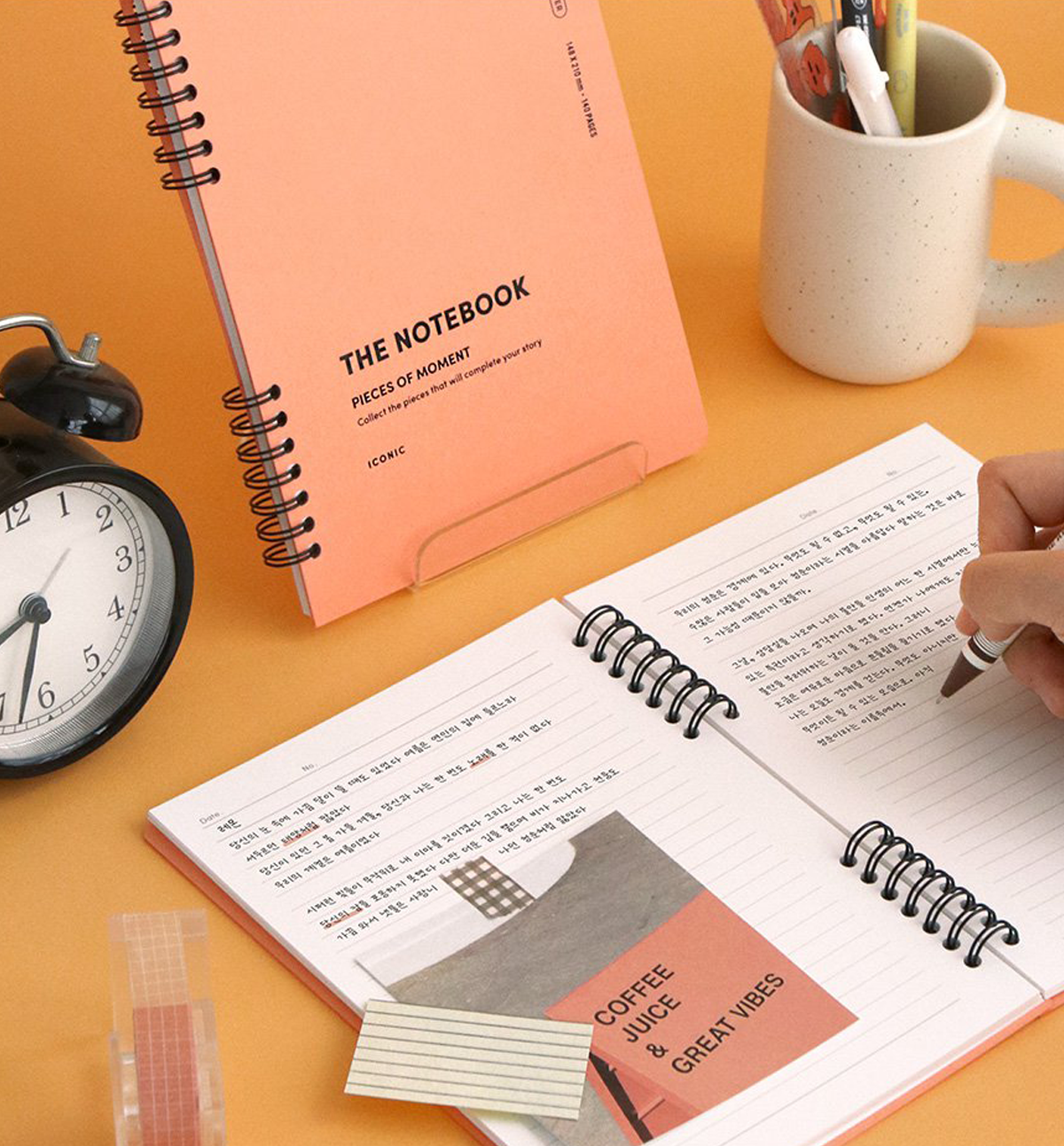 A5 Compact Line Notebook [4 Colors]