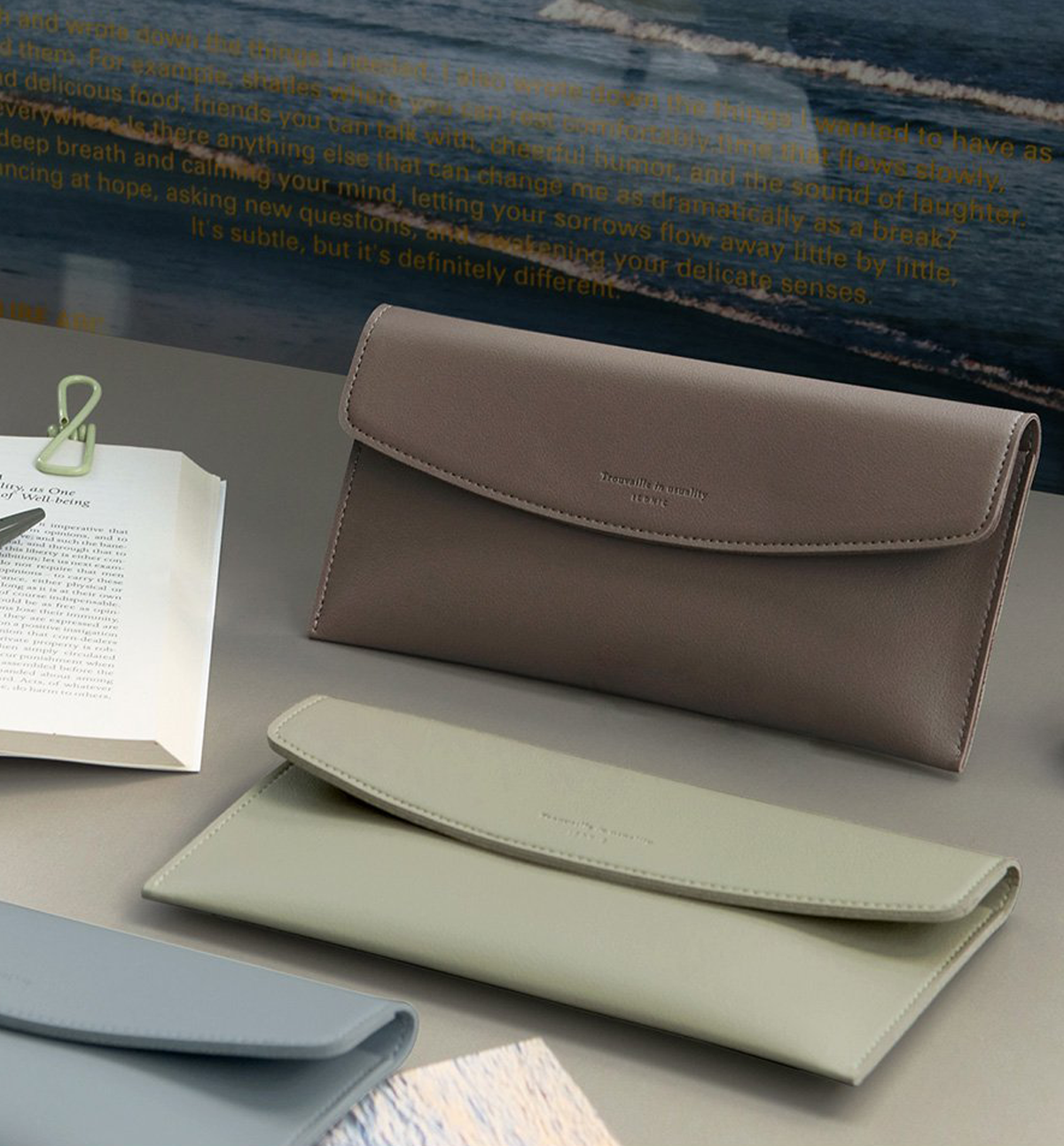 Journey Flat Pen Case [8 Colors]