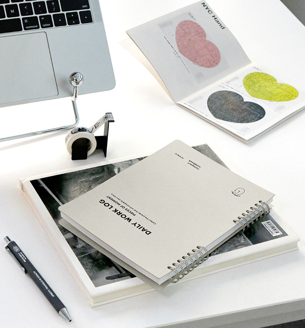 A5 Compact Daily Work Log Notebook [4 Colors]