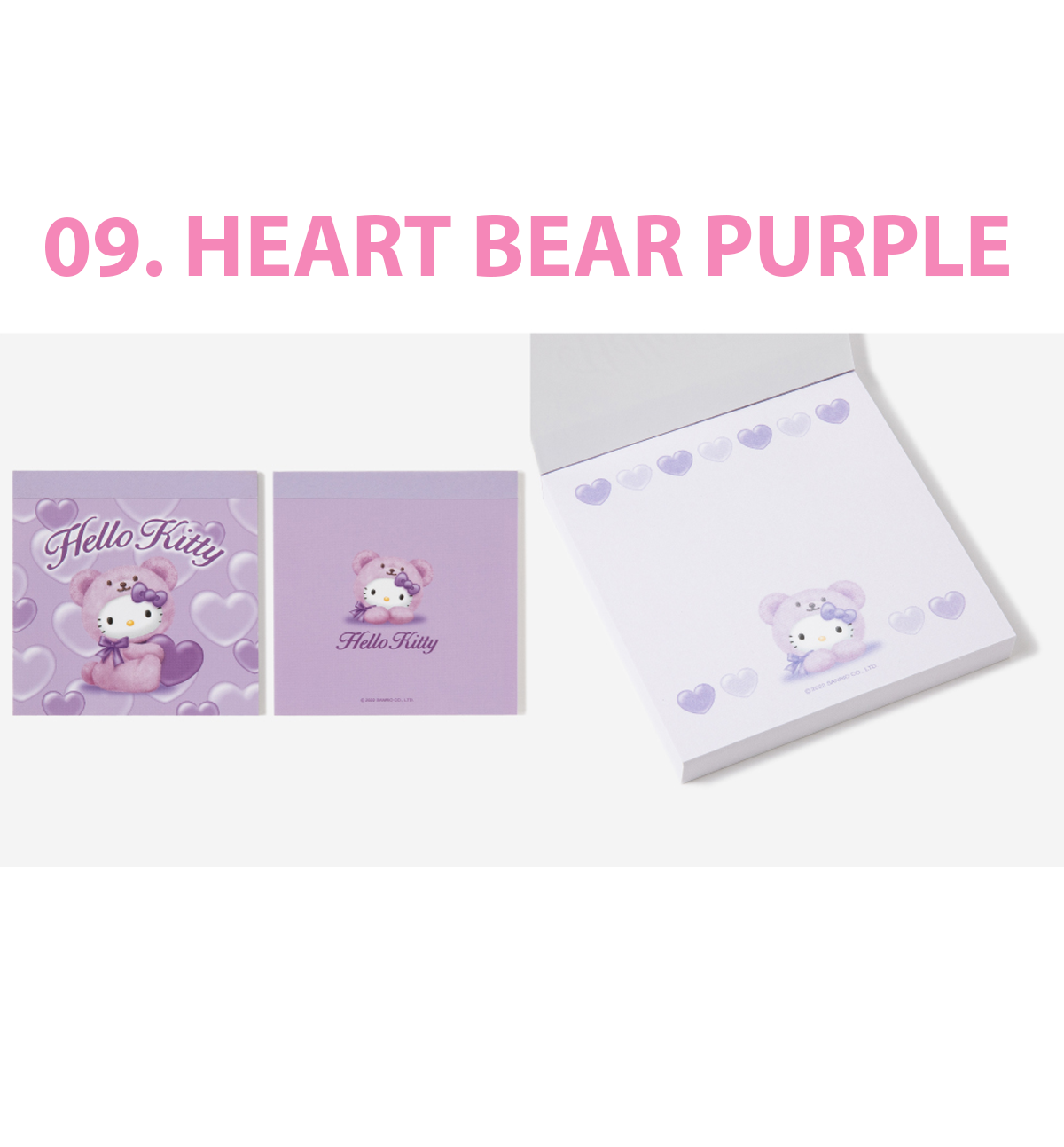 Hello Kitty Memopad [10 Designs]