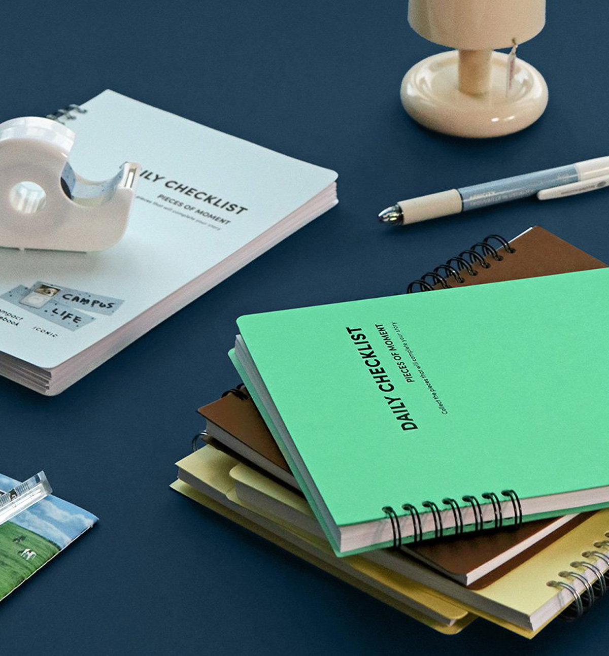 A5 Compact Daily Checklist Notebook [4 Colors]