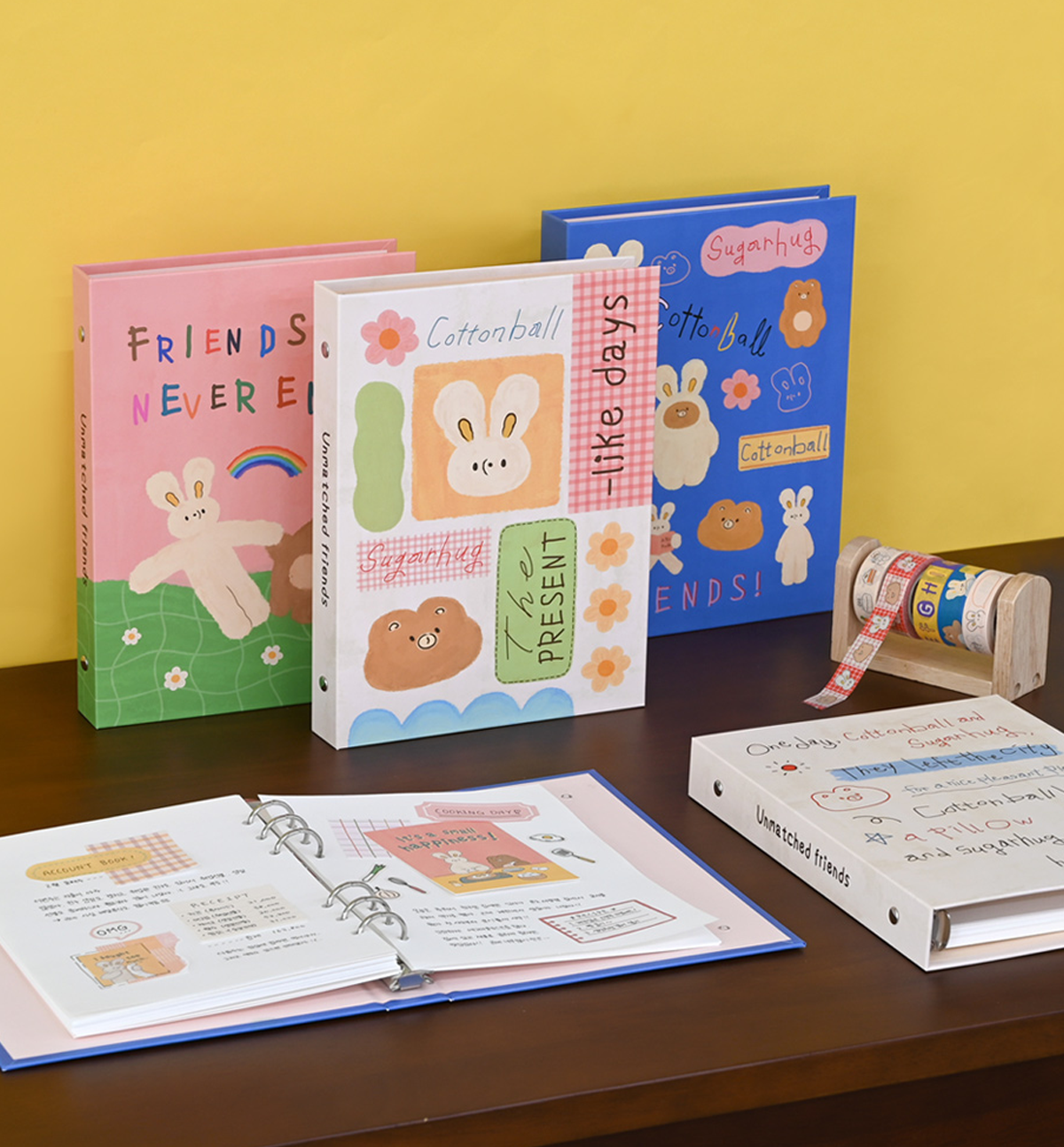 A5 Unmatched Friends Ring Cover Binder