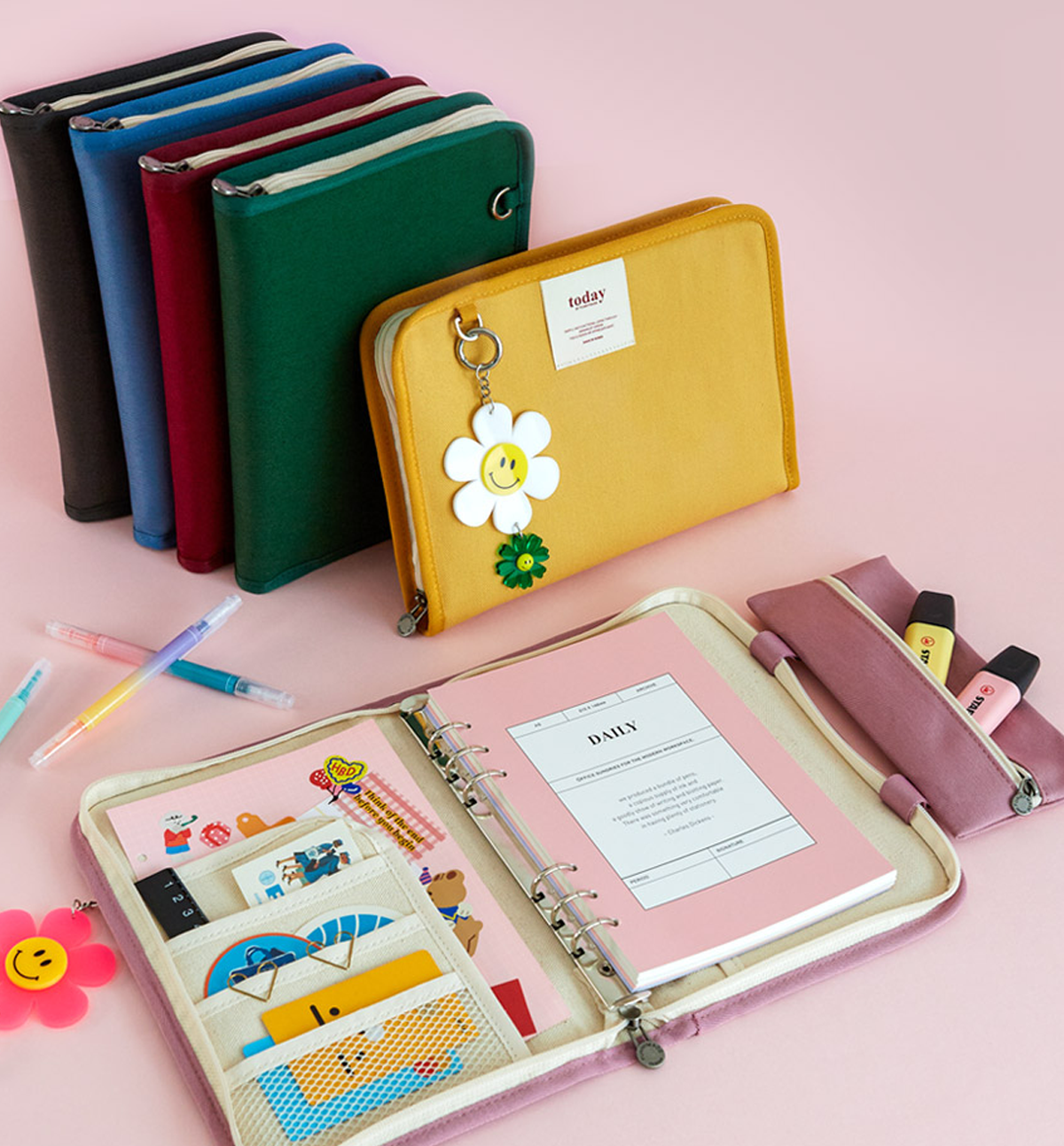 A5 Binder Canvas Cover