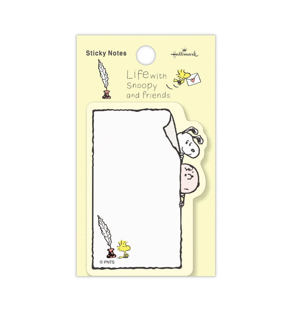 [JAPAN] Peanuts Snoopy Life with Snoopy and Friends Sticky Note [Charl