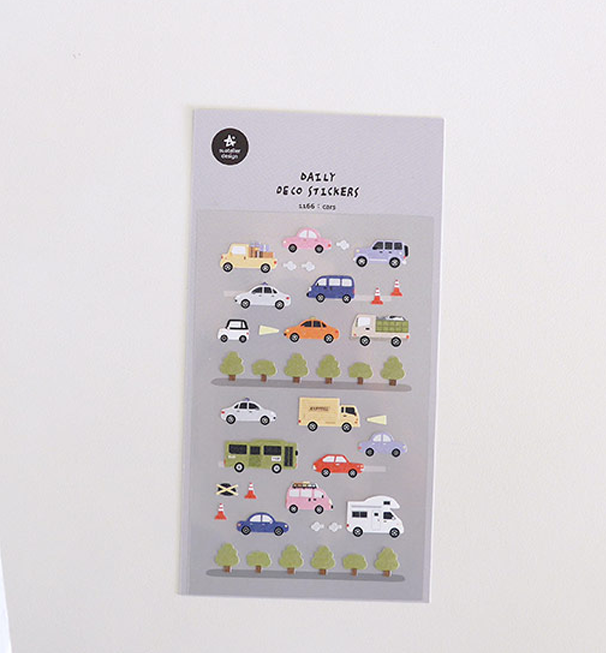 1166 Cars Sticker